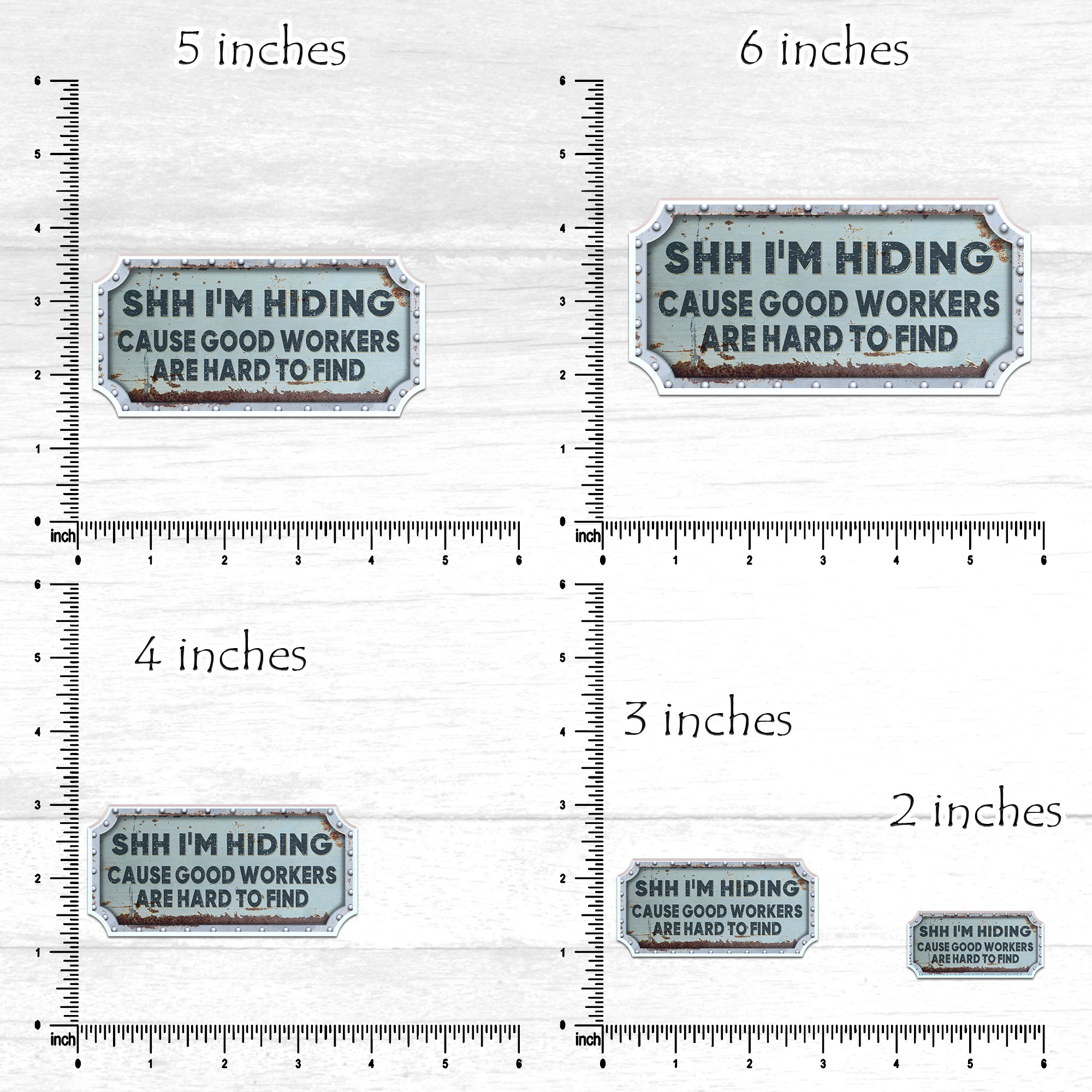 Shh Im Hiding Good Workers Stickers Skill Worker Stickers | eBay