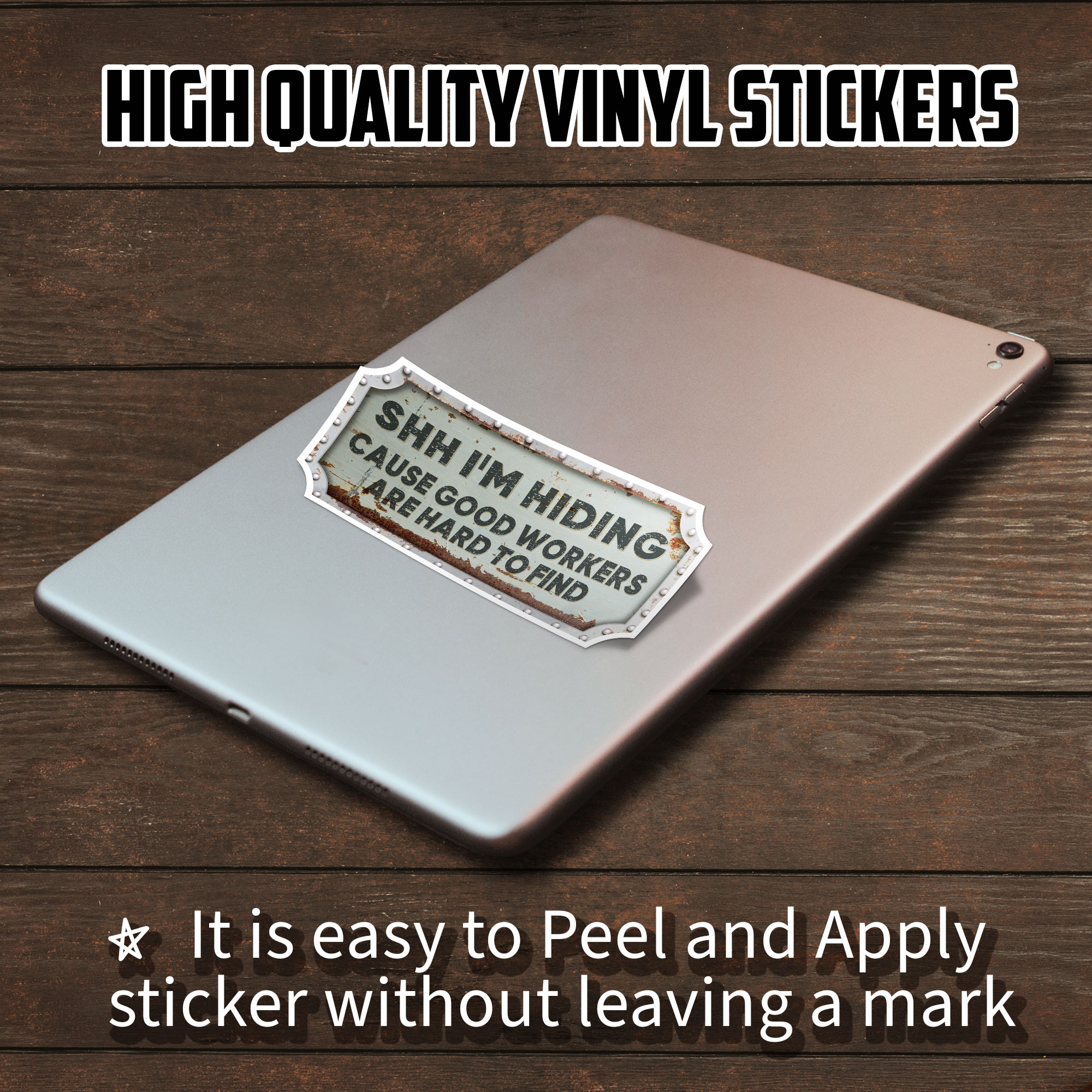 Shh Im Hiding Good Workers Stickers Skill Worker Stickers | eBay