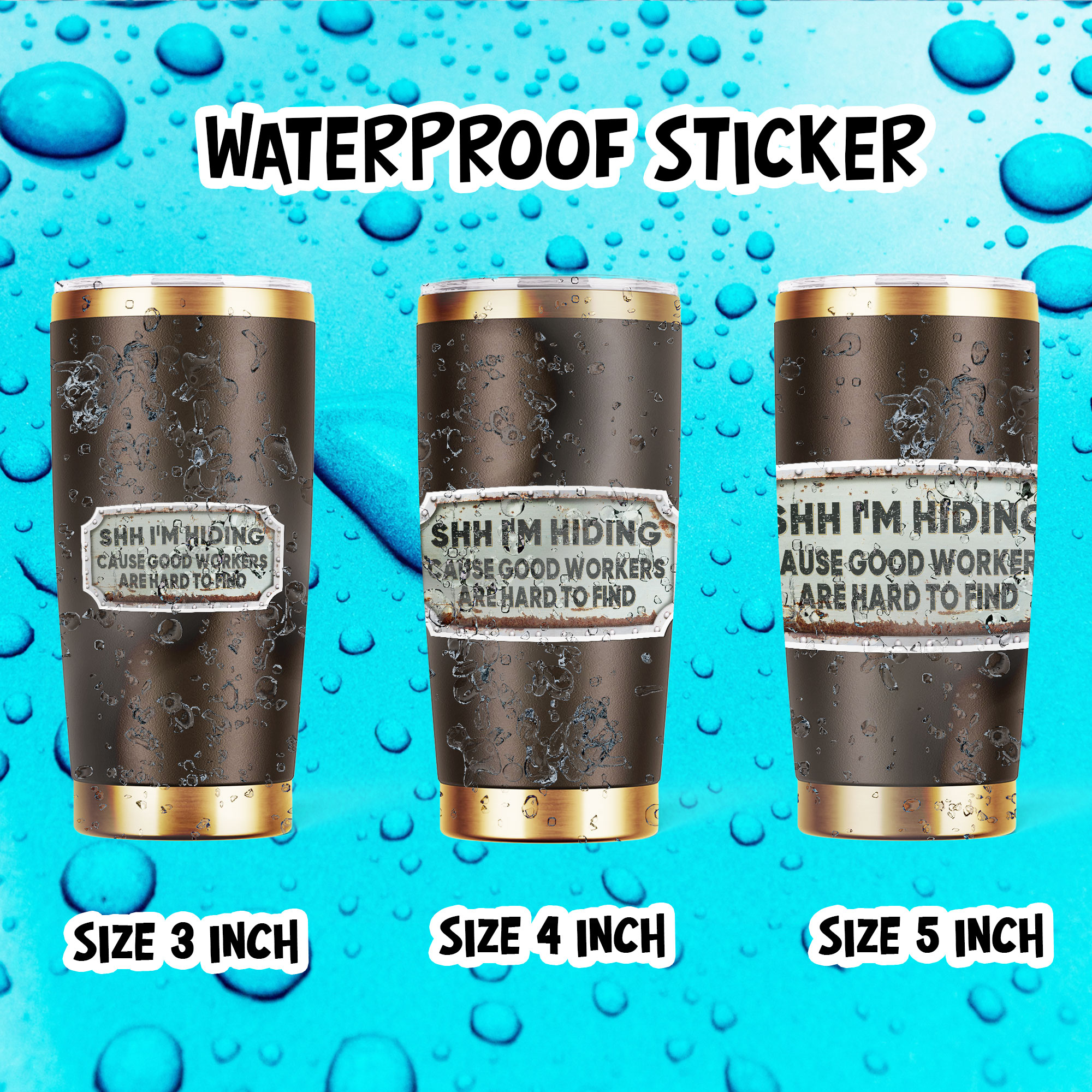 Shh Im Hiding Good Workers Stickers Skill Worker Stickers | eBay