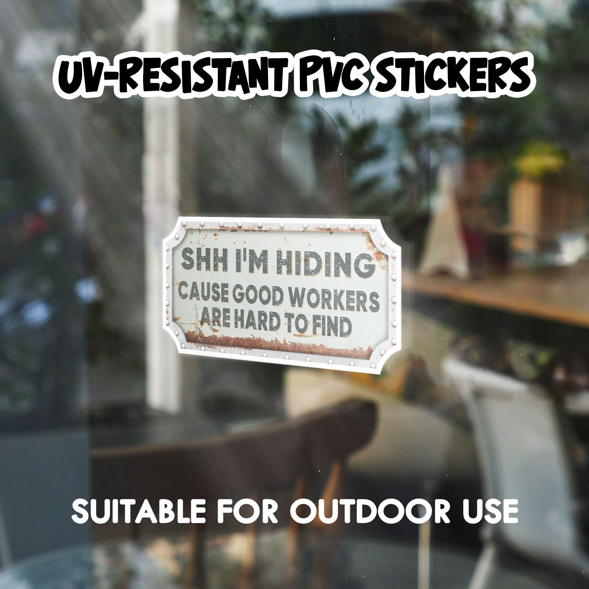 Shh Im Hiding Good Workers Stickers Skill Worker Stickers | eBay